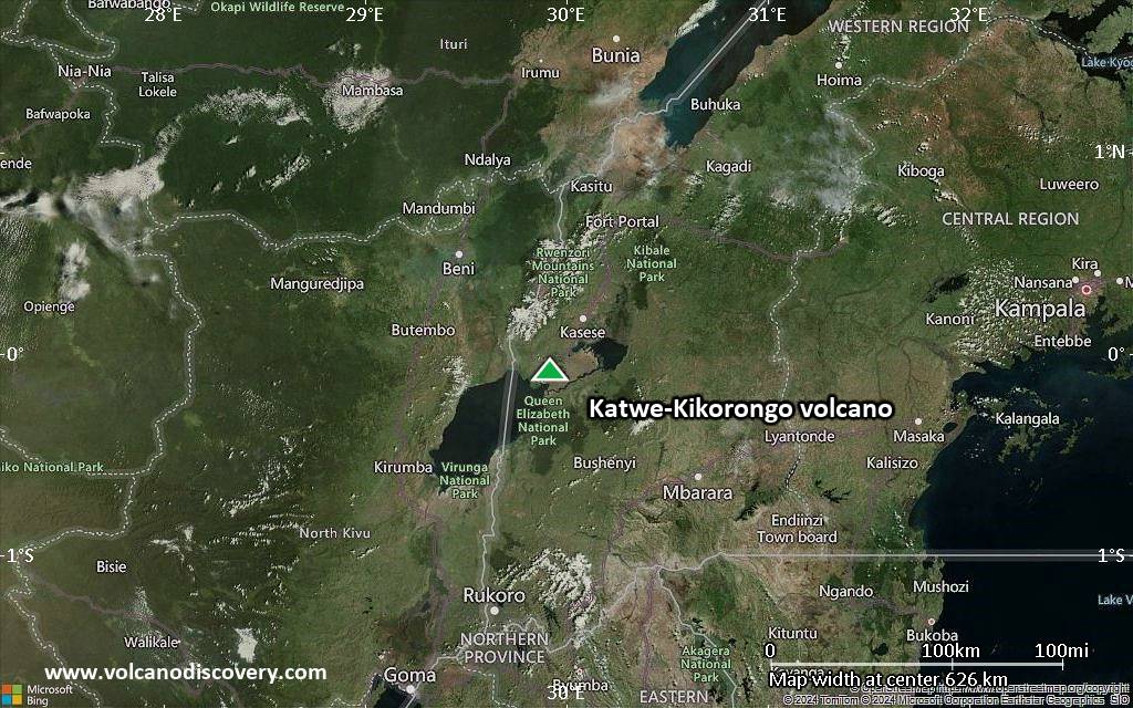 Katwe-Kikorongo volcano (Uganda) facts & information | VolcanoAdventures