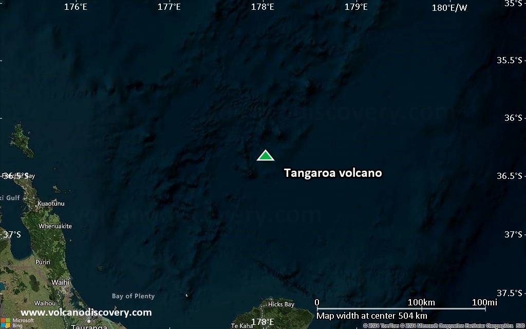 Tangaroa Vulkan, New Zealand - Information | VolcanoAdventures