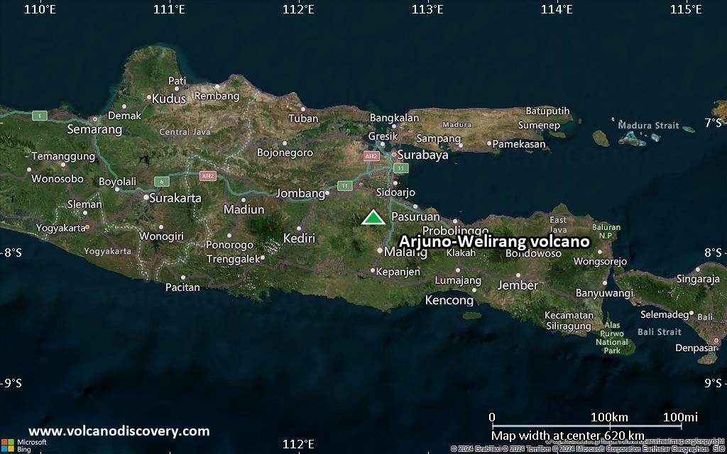 Arjuno-Welirang Volcano, East Java (Indonesia) - facts & information ...