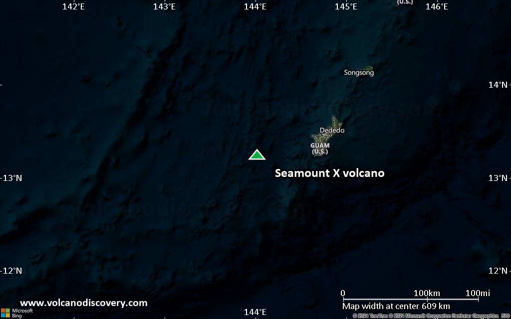 Seamount X Volcan, United States, Mariana Islands - Infos ...