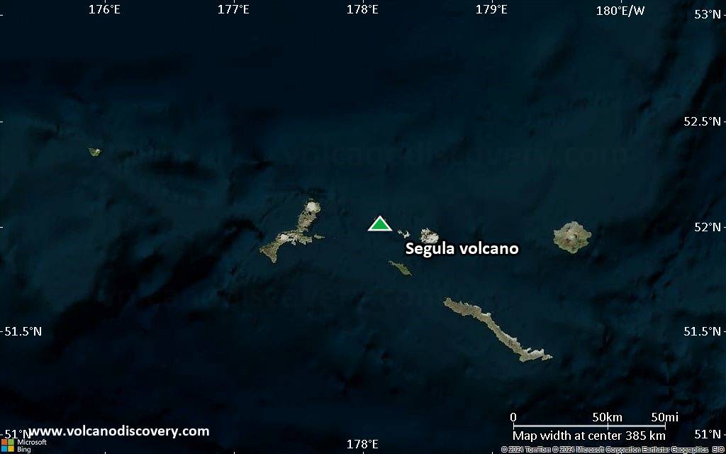 Segula Volcano, United States, Aleutian Islands - facts & information ...