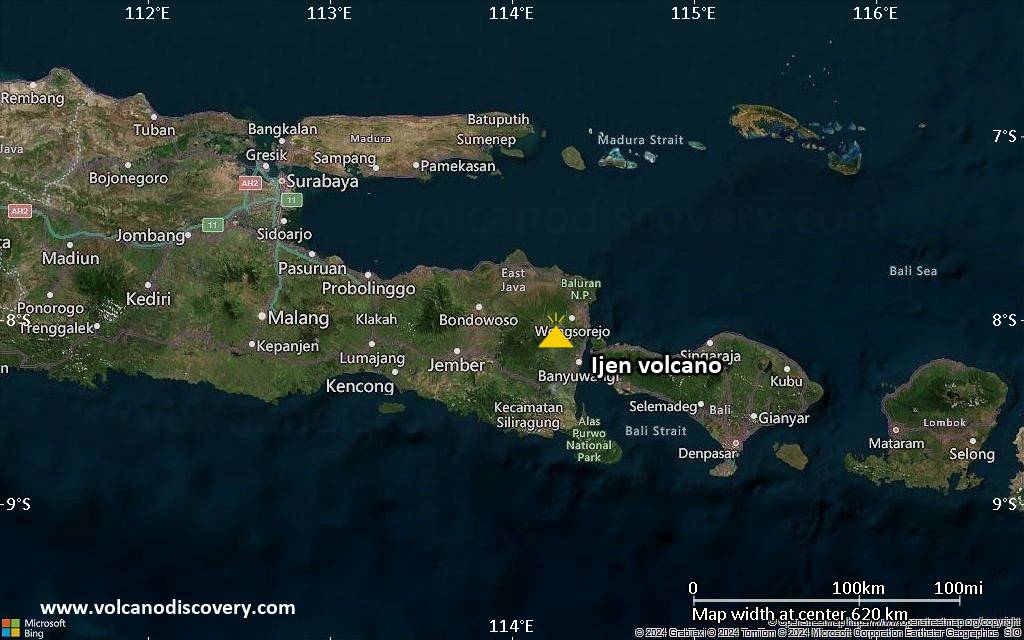 Ijen Volcano, East Java (Indonesia) - Facts & Information ...
