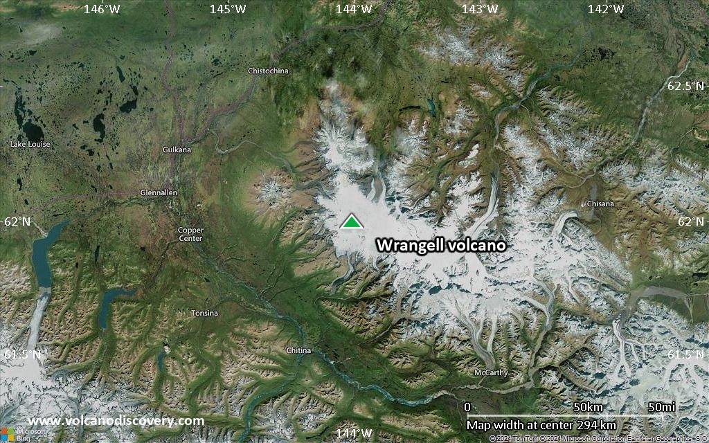 Wrangell Volcano, United States, Eastern Alaska - Facts & Information ...