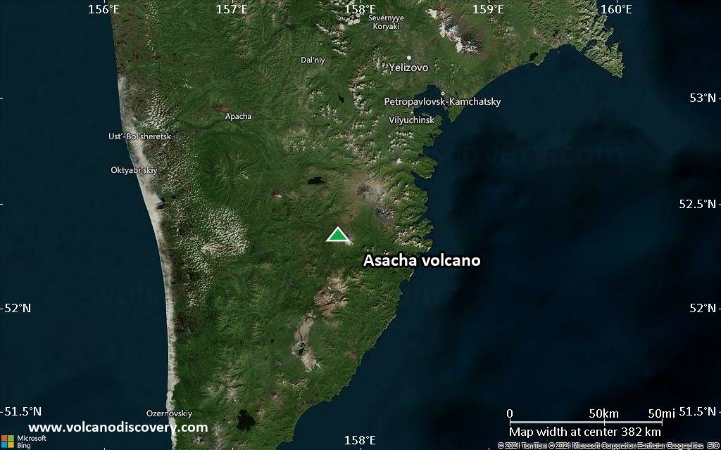 Asacha Volcano, Kamchatka, Russia - facts & information | VolcanoAdventures