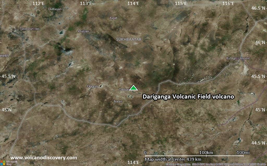 Dariganga Volcanic Field Volcano, Mongolia - facts & information ...