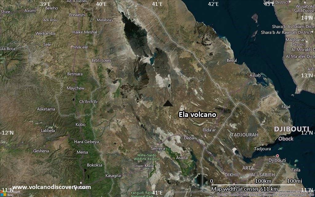 Ela volcano (Ethiopia) facts & information | VolcanoAdventures