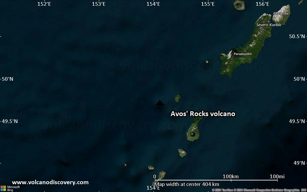 Avos' Rocks volcano (Kuril Islands, Russia) facts & information ...