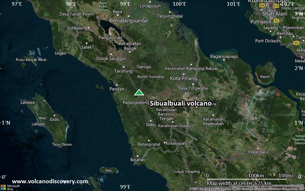 Sibualbuali Vulkan, Sumatra (Indonesien) - Information | VolcanoAdventures