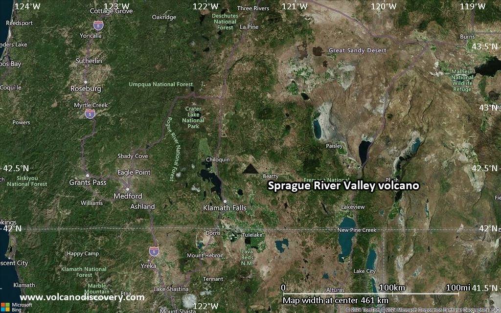 Sprague River Valley volcano (Oregon, United States) facts & information