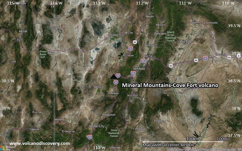 Mineral Mountains-Cove Fort volcano (Utah, United States) facts ...