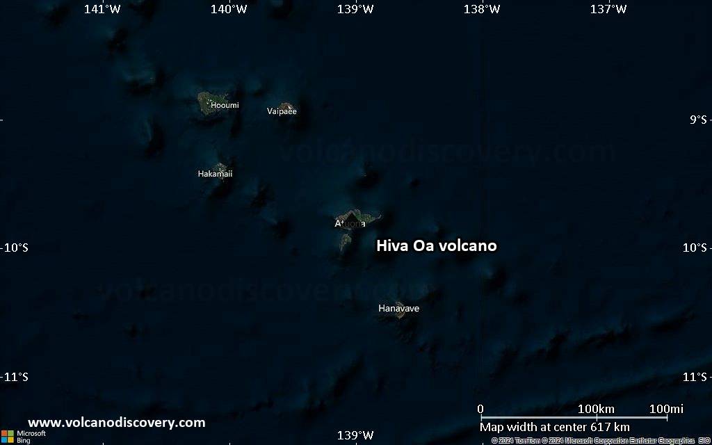 Hiva Oa volcano (Marquesas Islands, France) facts & information ...