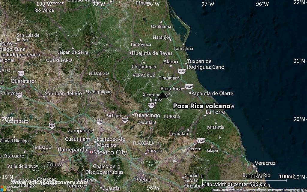 Poza Rica volcano (Mexico) facts & information | VolcanoDiscovery