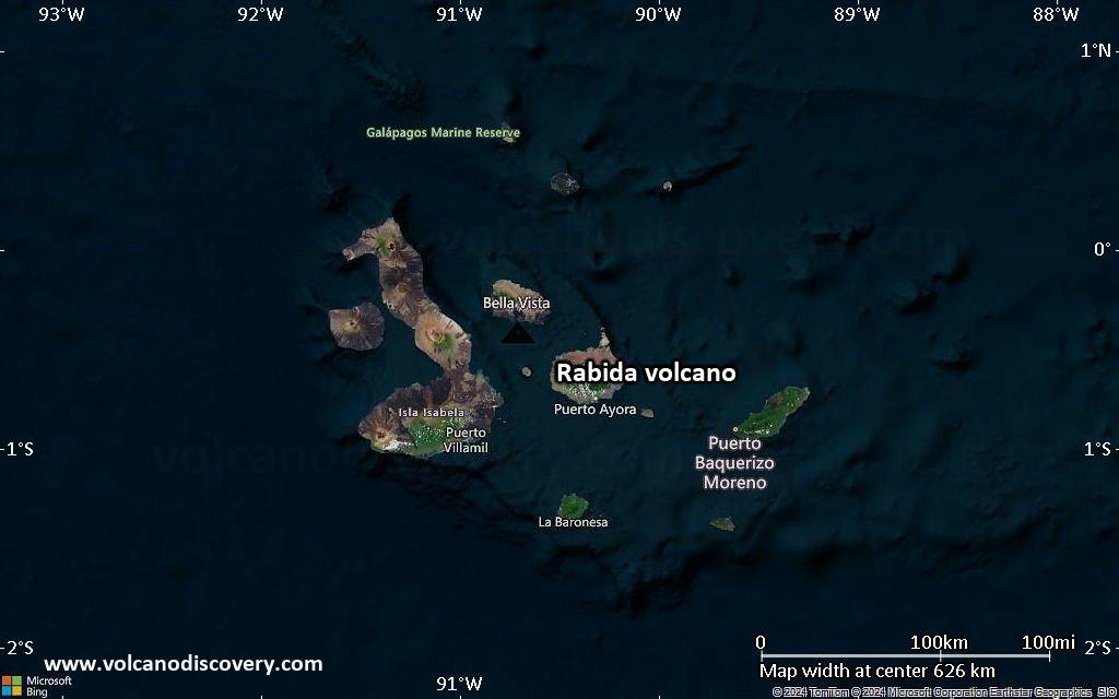 Rabida Volcano (Galapagos Islands, Ecuador) Facts & Information ...