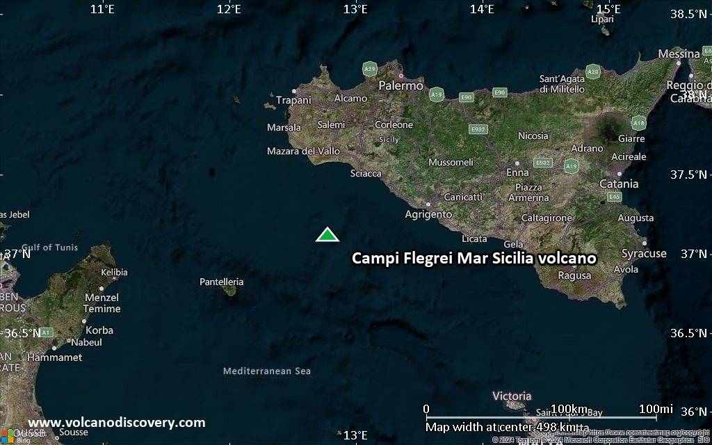 Campi Flegrei Mar Sicilia Volcano, Italy (Southern Europe) - facts ...
