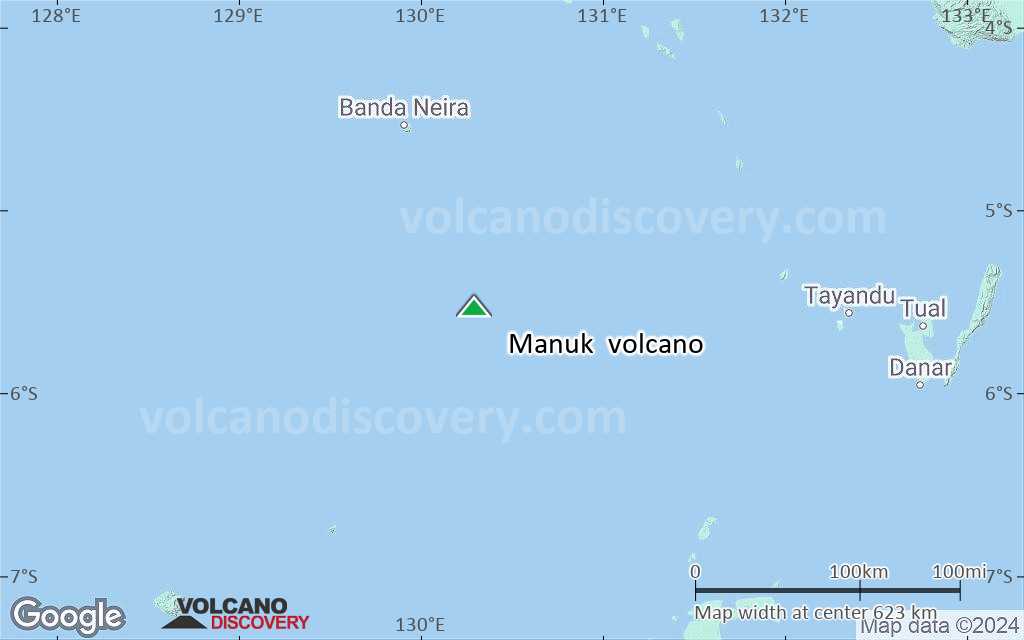 Manuk Vulkan, Banda Sea (Indonesien) - Information | VolcanoAdventures