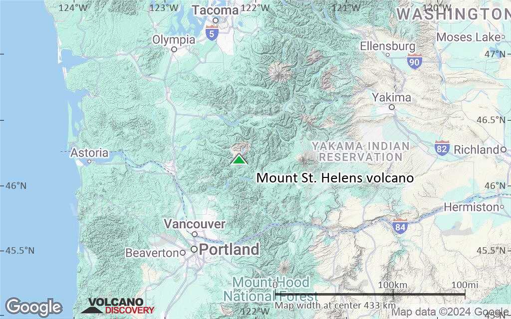 Mount St. Helens Volcan, Washington (Canada and USA (mainland)) - Infos