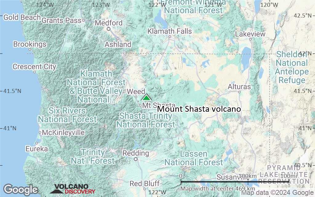 Mount Shasta Volcano, California (Canada and USA (mainland)) - Facts ...