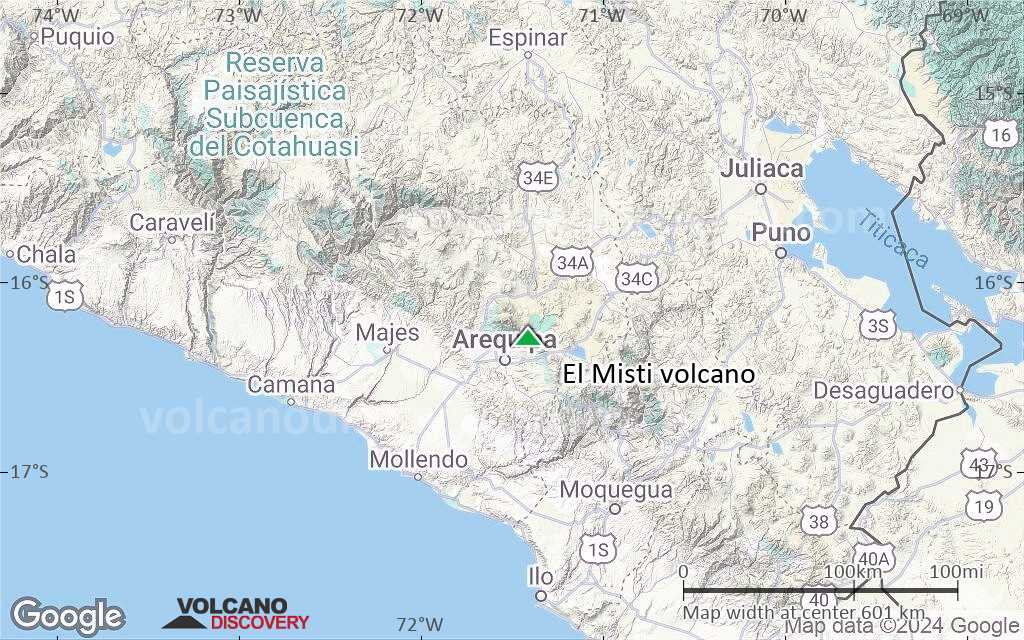 El Misti Volcano, Peru - Facts & Information | VolcanoDiscovery