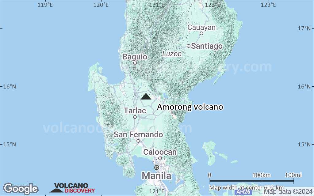 Amorong Vulkan, Luzon Island (Philippines) - Information ...
