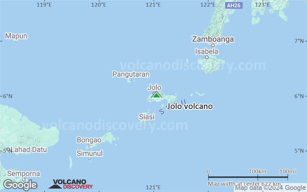 Jolo Volcano, Sulu Islands (Philippines) - Facts & Information ...
