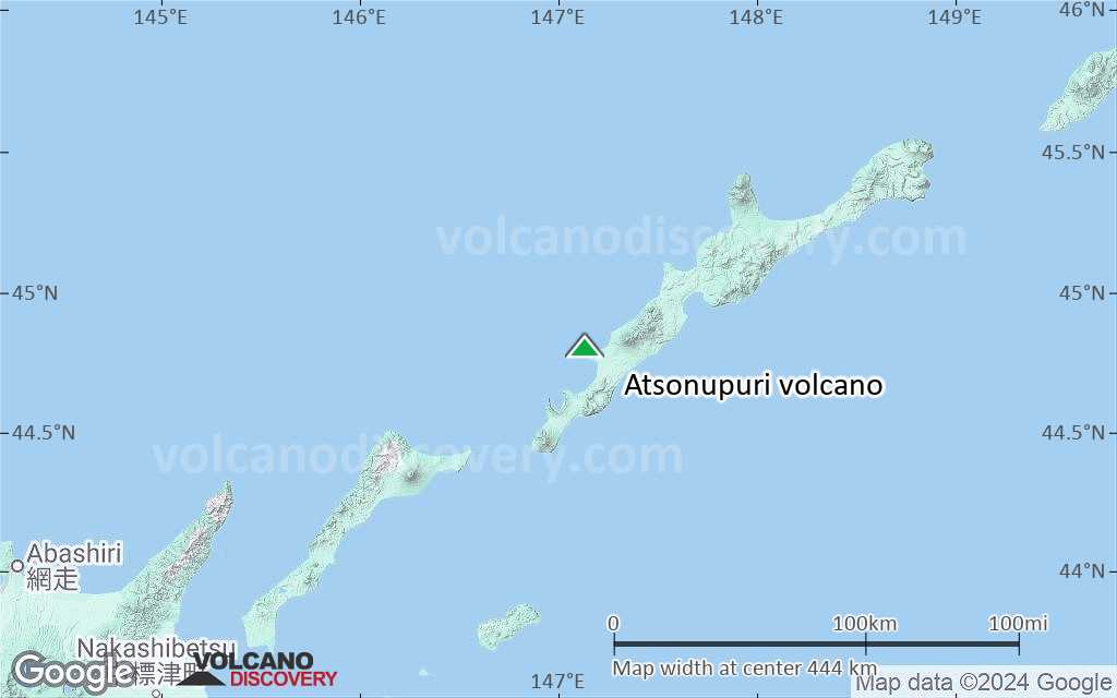 Atsonupuri Volcano, Iturup Island (Kuril Islands) - facts & information
