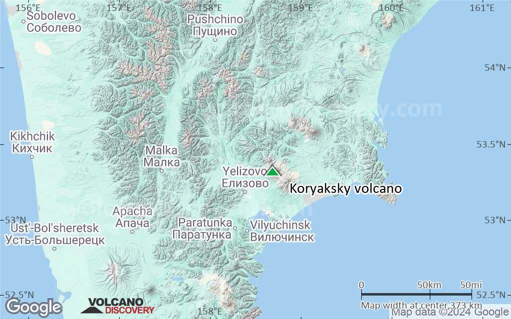Koryaksky Volcano, Kamchatka (world) - facts & information ...