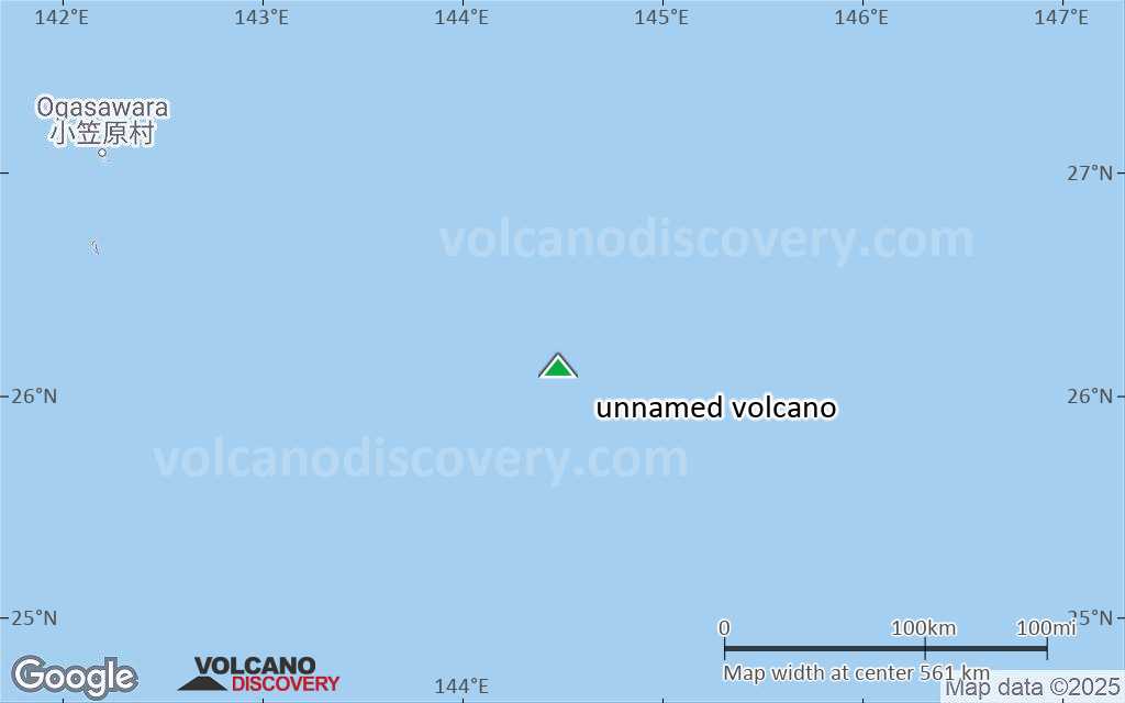 unnamed Volcano, Volcano Islands (Japan) - facts & information ...