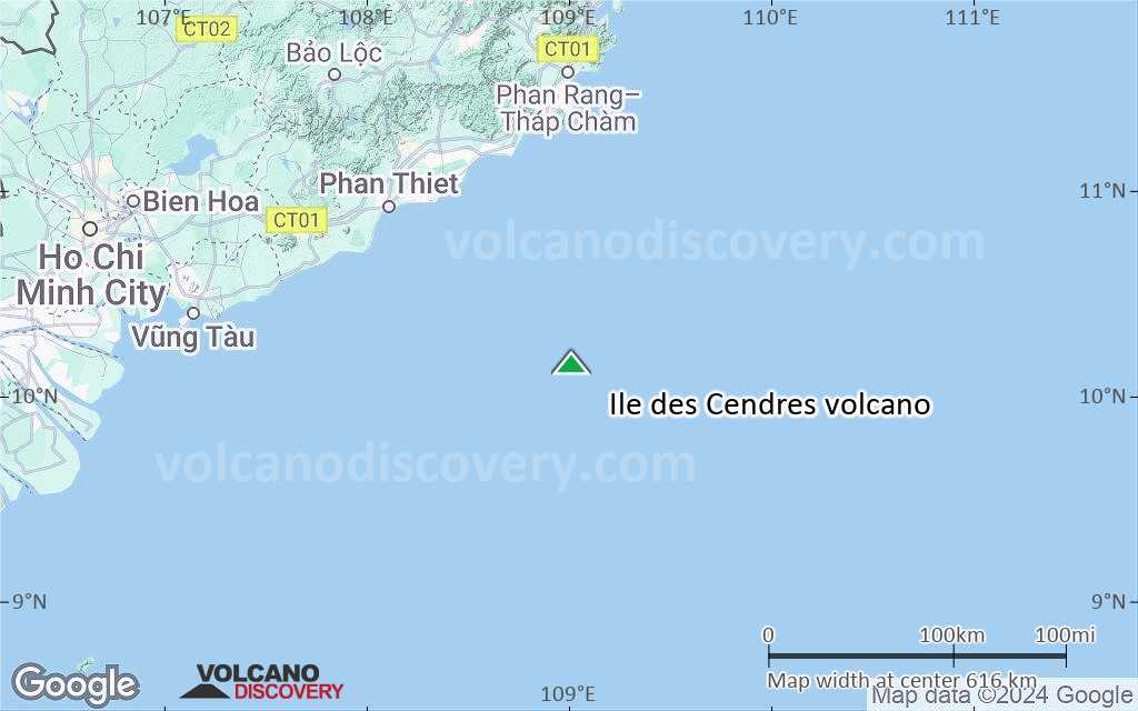 Ile des Cendres Volcano, Vietnam - facts & information | VolcanoAdventures