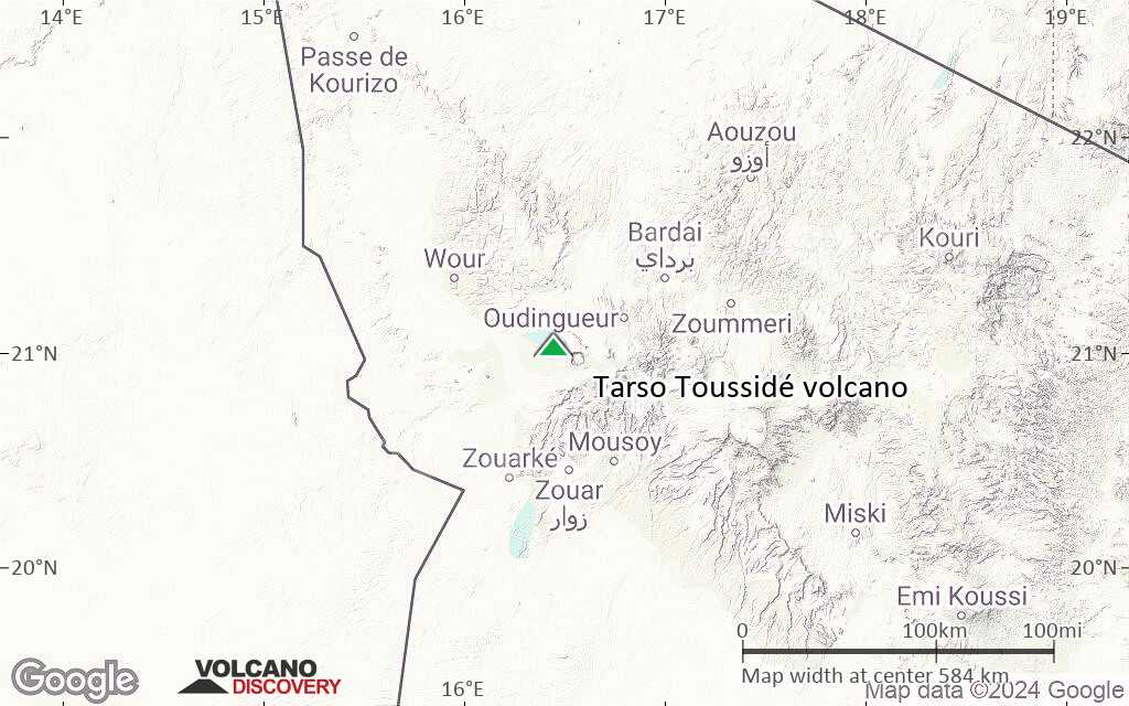 Tarso Toussidé Volcano, Chad - Facts & Information | VolcanoDiscovery
