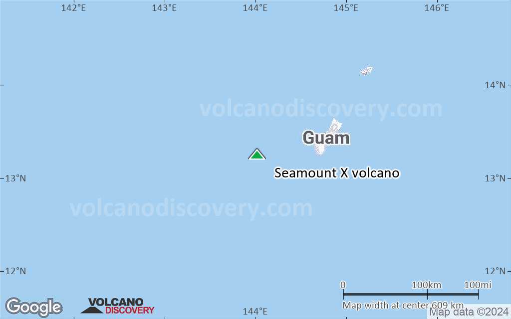 Seamount X Volcan, United States, Mariana Islands - Infos ...