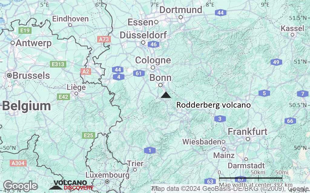 Rodderberg volcano (Germany) facts & information | VolcanoAdventures