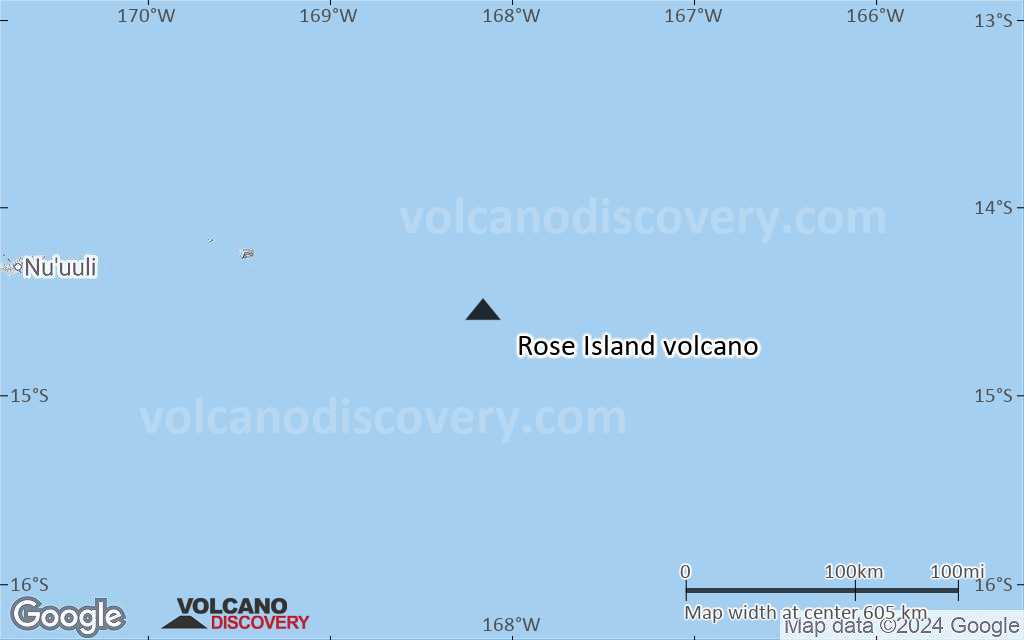 Rose Island volcano (Samoa Islands, United States) facts & information