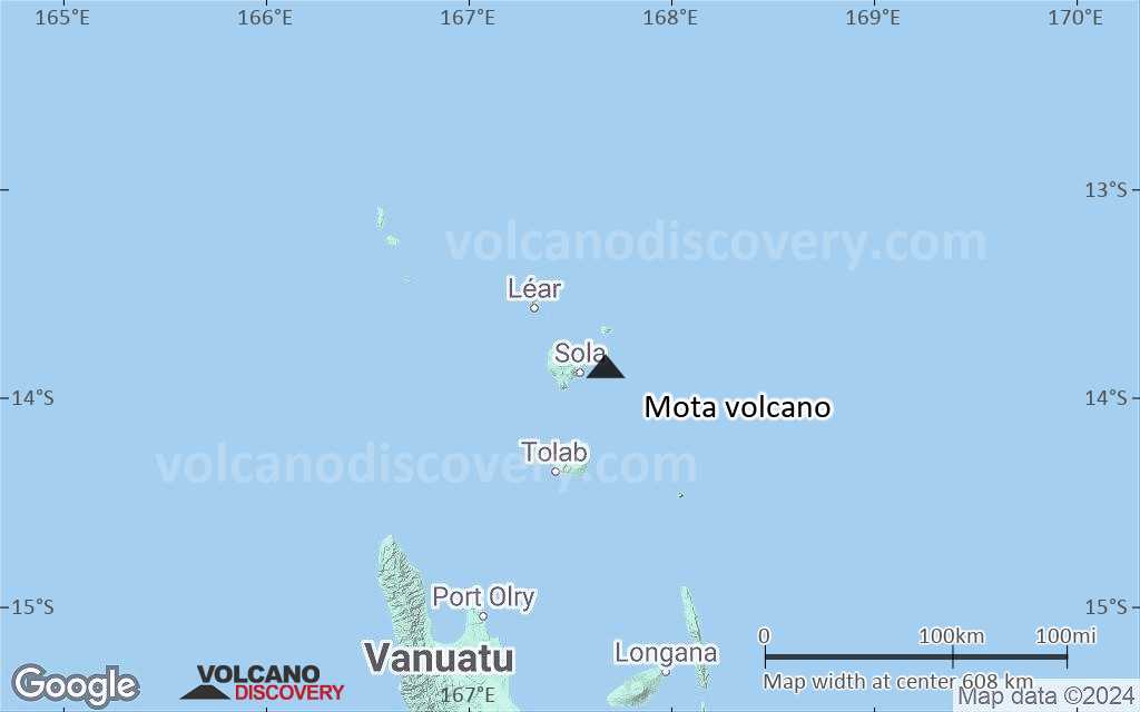 Mota volcano (Vanuatu) facts & information | VolcanoAdventures