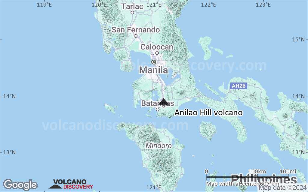 Séismes aujourd'hui: derniers tremblements de terre près du volcan ...