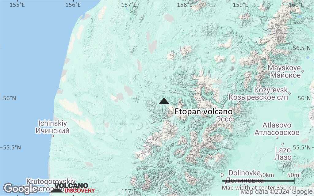 Etopan volcano (Kamchatka Peninsula, Russia) facts & information ...