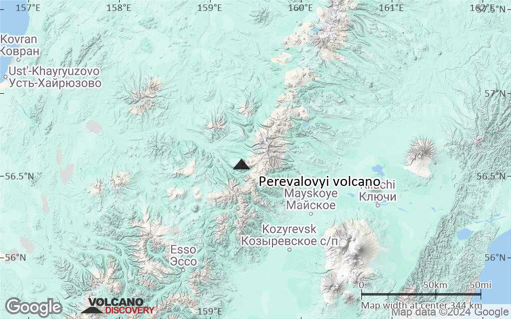 Perevalovyi volcano (Kamchatka Peninsula, Russia) facts & information ...