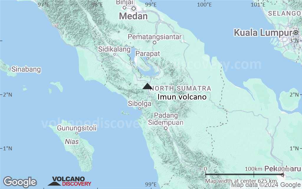 Imun Vulkan, Sumatra (Indonesien) - Information | VolcanoAdventures