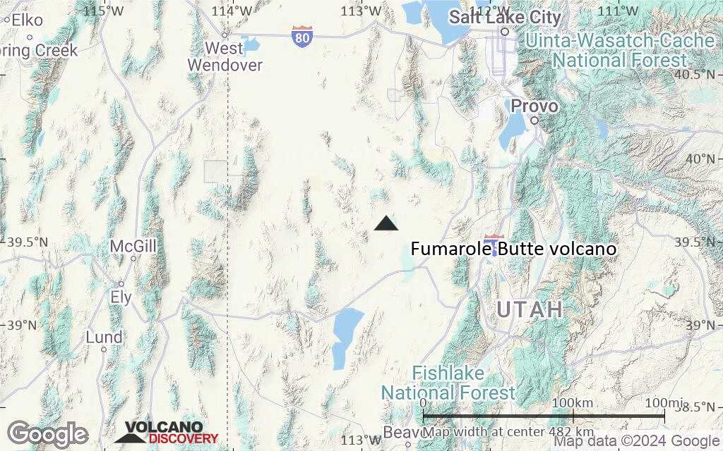 Fumarole Butte volcano (Utah, United States) facts & information ...