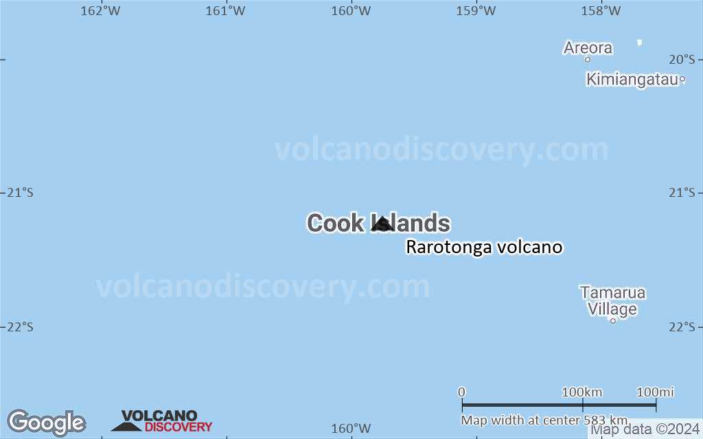 Rarotonga volcano (Cook Islands, New Zealand) facts & information ...
