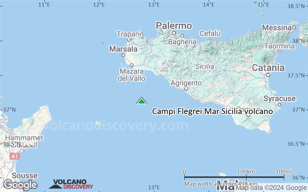 Campi Flegrei Mar Sicilia Vulkan, Italien (Southern Europe) - Information