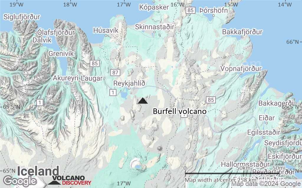 Burfell volcano (Iceland) facts & information | VolcanoAdventures