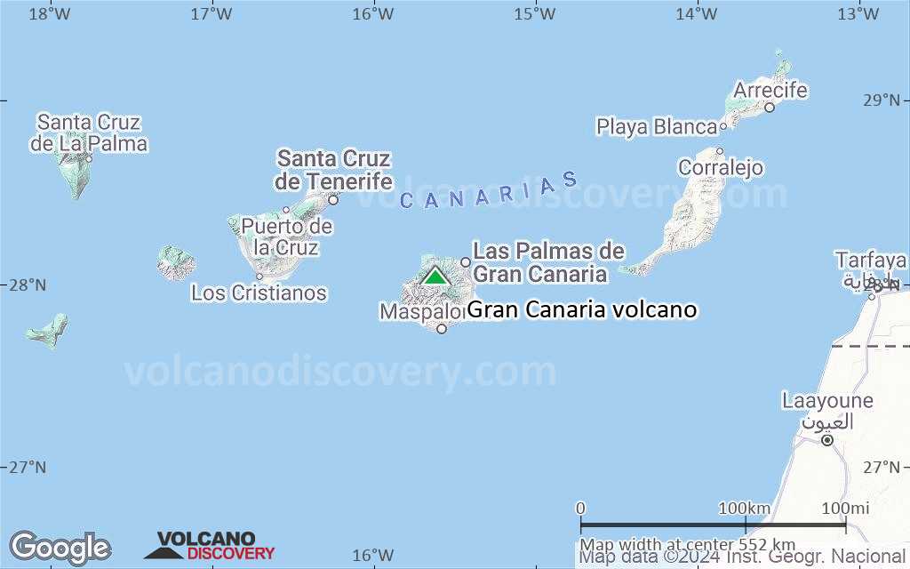 Gran Canaria Volcano, Spain - facts & information | VolcanoAdventures