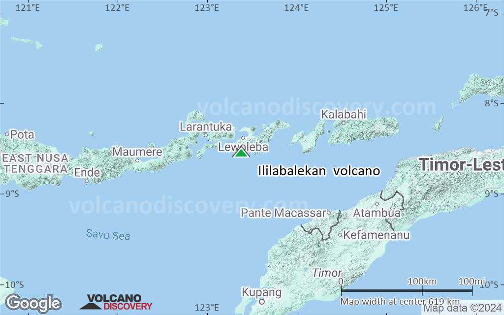 Ililabalekan Vulkan, Lesser Sunda Islands (Indonesien) - Information ...