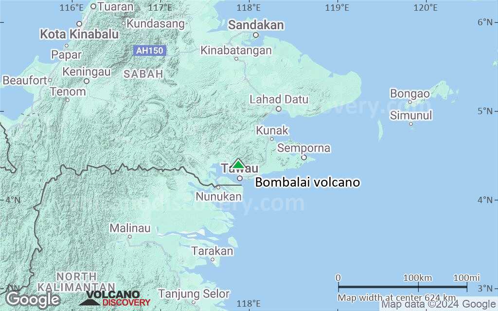 Bombalai Volcano, Malaysia - facts & information | VolcanoDiscovery