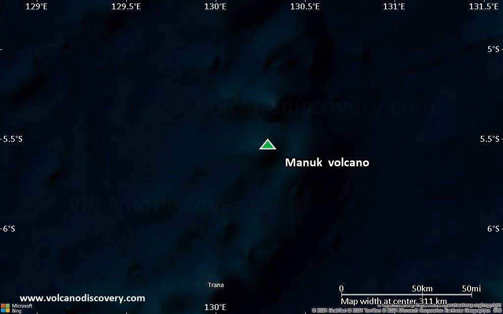 Manuk Vulkan, Banda Sea (Indonesien) - Information | VolcanoAdventures