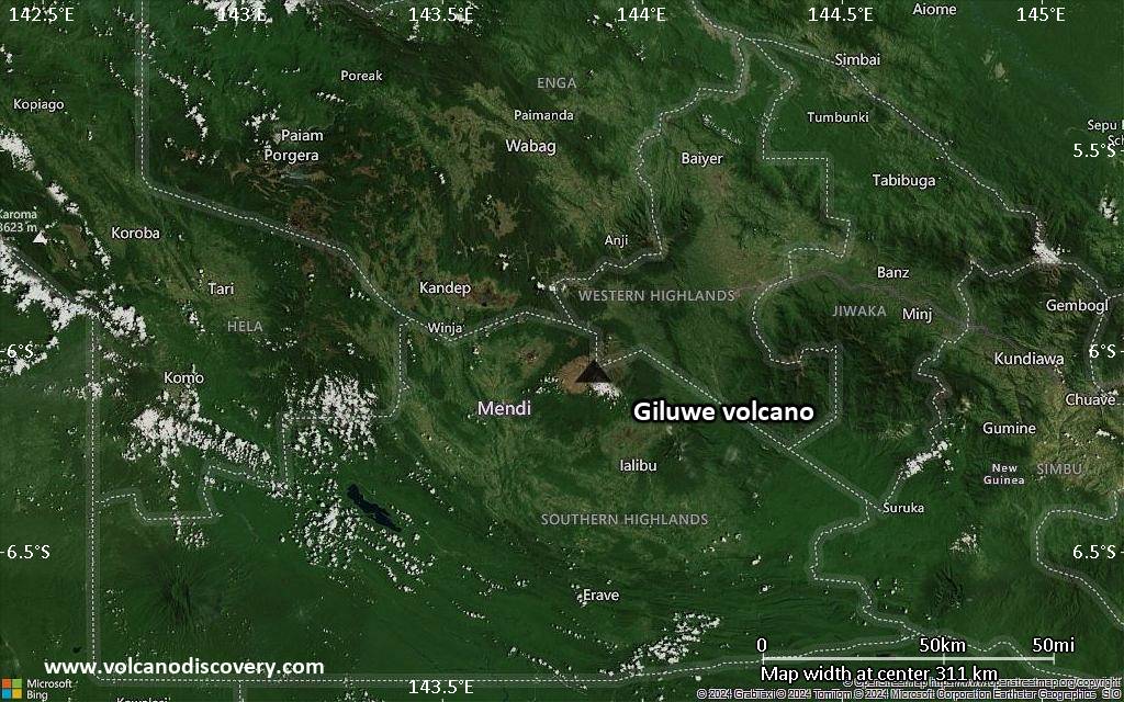 Giluwe Volcano, New Guinea (Papua New Guinea) - Facts & Information ...