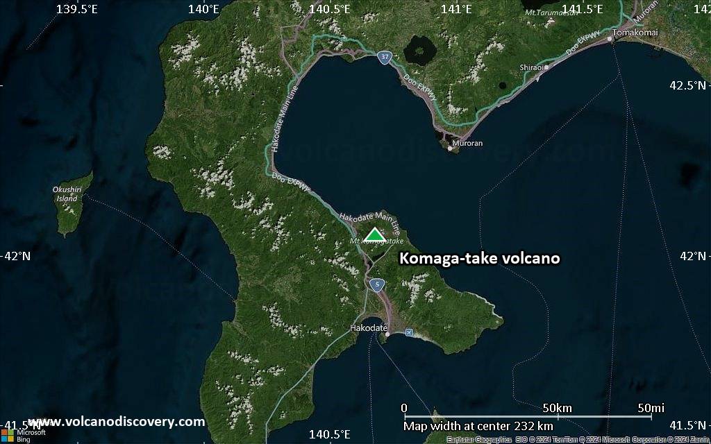 Komaga-take Volcano, Hokkaido (Japan) - Facts & Information ...