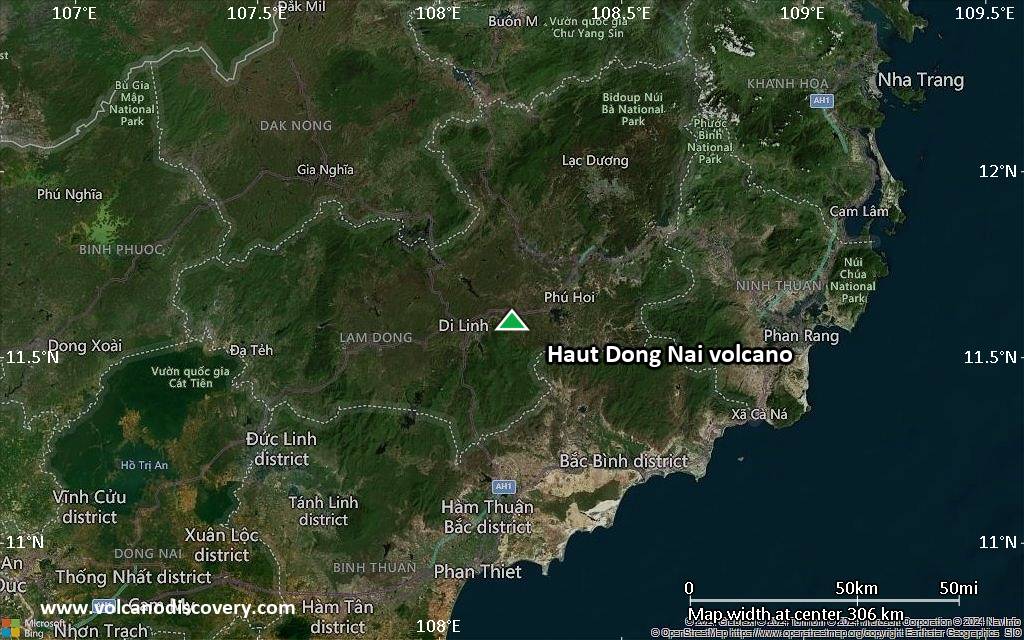 Haut Dong Nai Volcano, Vietnam - facts & information | VolcanoAdventures