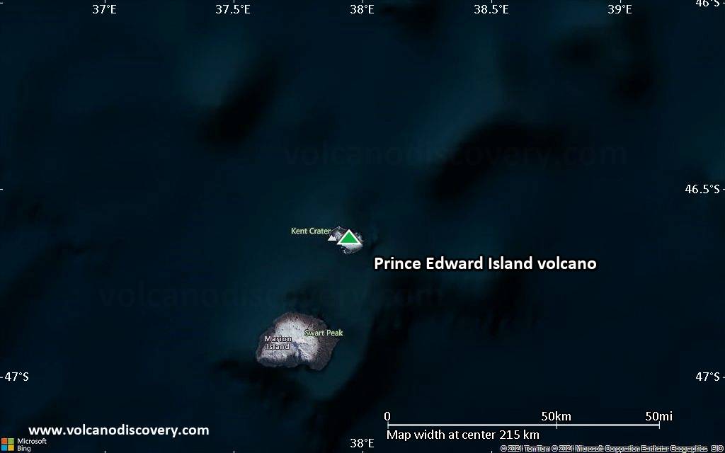 Prince Edward Island Volcan, South Africa, Southern Indian Ocean - Infos
