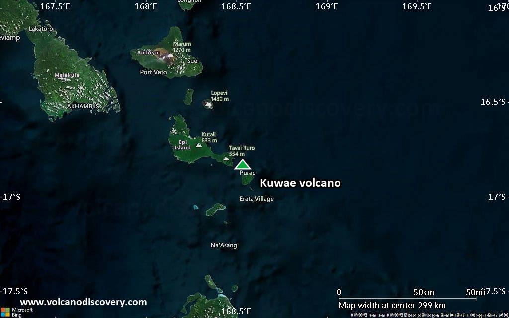 Kuwae Vulkan, Vanuatu - Information | VolcanoAdventures